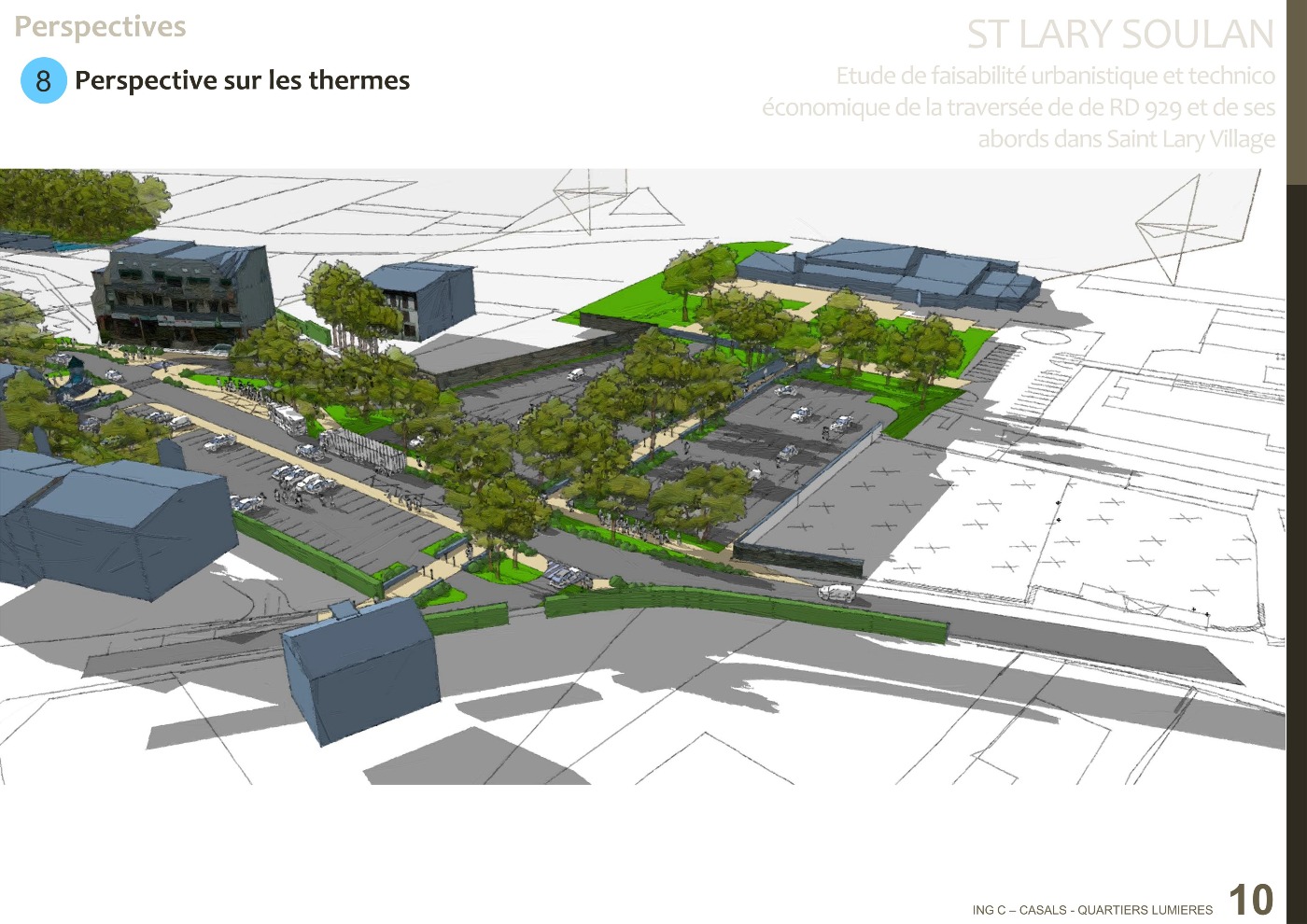 Etude de faisabilité, Perspective illustrative du projet - agencecasals.fr