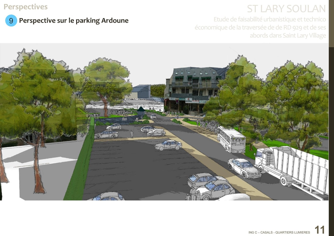 Etude de faisabilité, Perspective illustrative du projet - agencecasals.fr