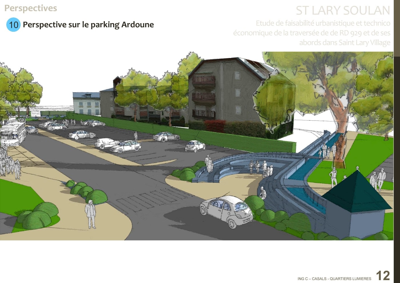 Etude de faisabilité, Perspective illustrative du projet - agencecasals.fr